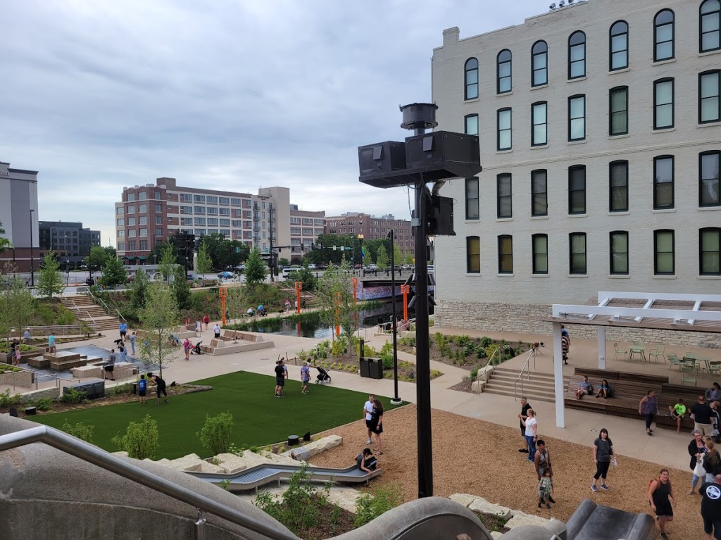 The Downtown Slides at Gene Leahy Mall – Omaha Exploration