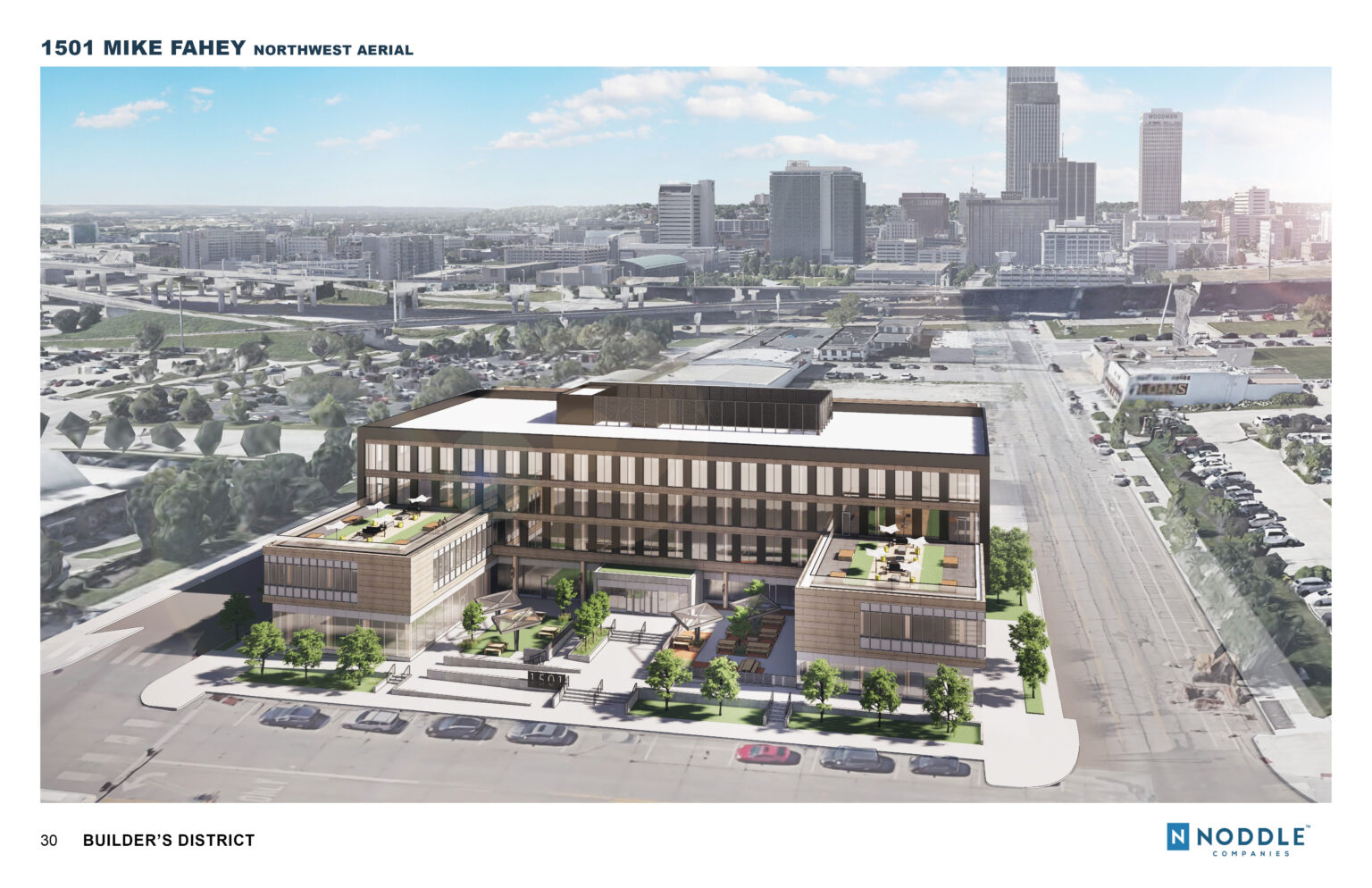 1501 Mike Fahey Building in the Builder’s District – Omaha Exploration