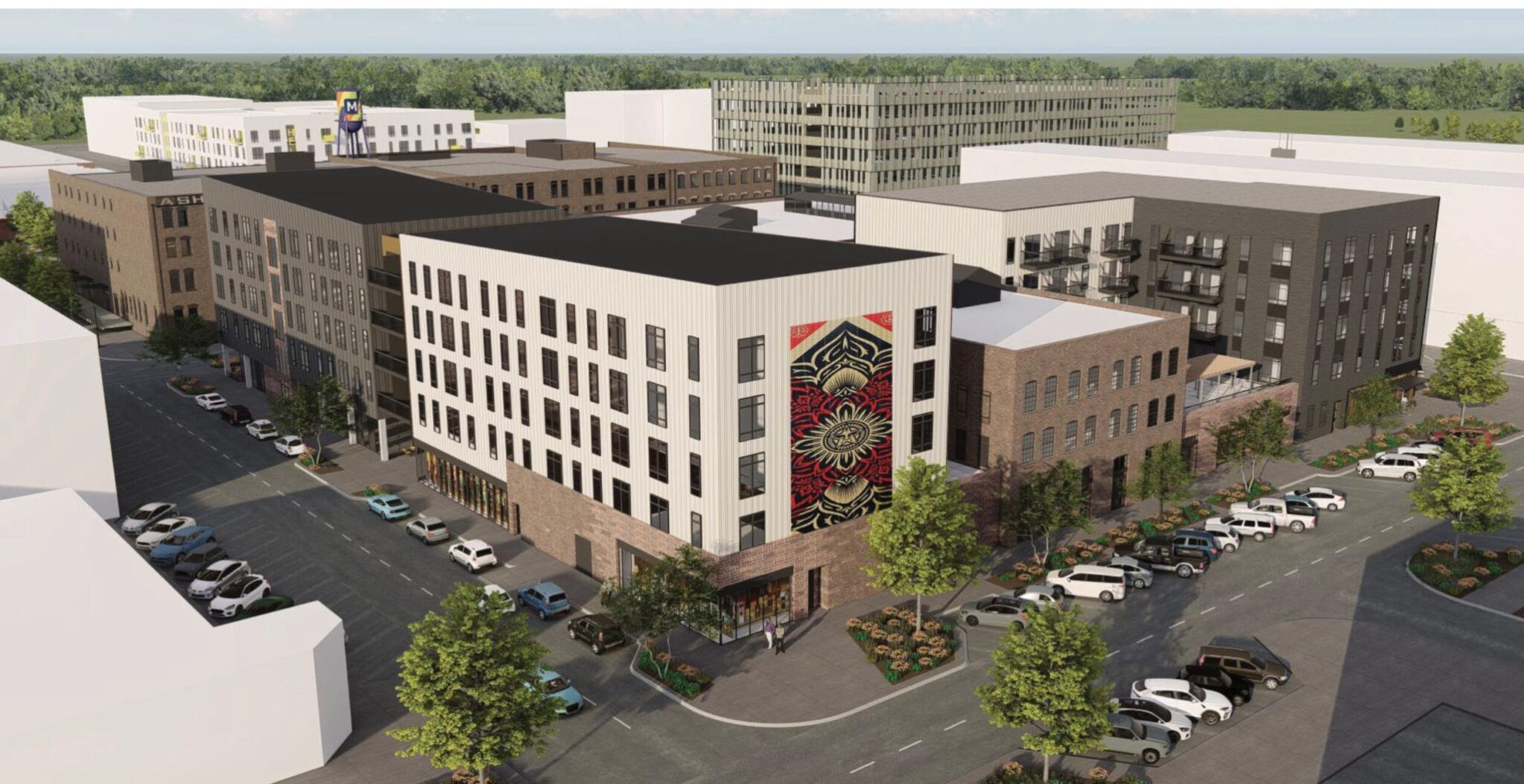 Dizzy Mule, Millwork Hotel, Frame and NOVA Apartments in Millwork ...