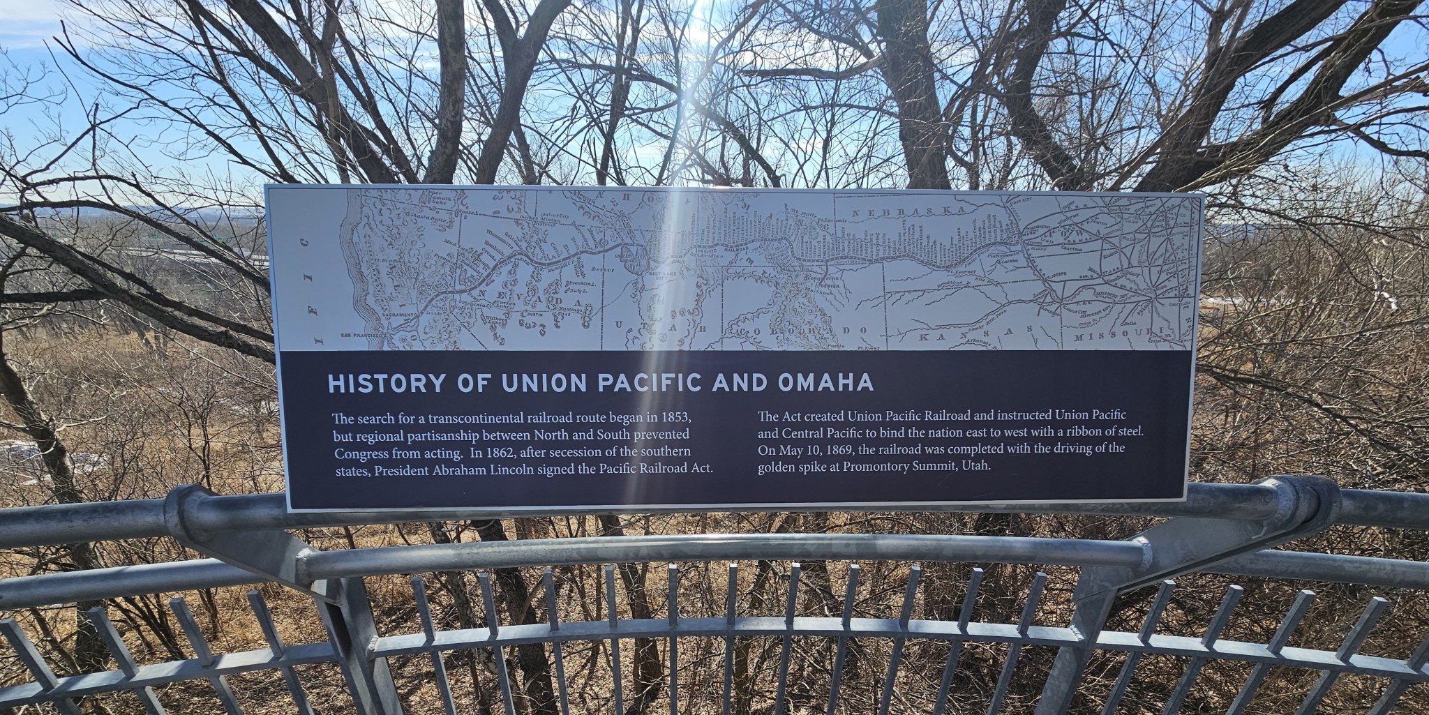 Union Pacific’s John Kenefick Park – Omaha Exploration